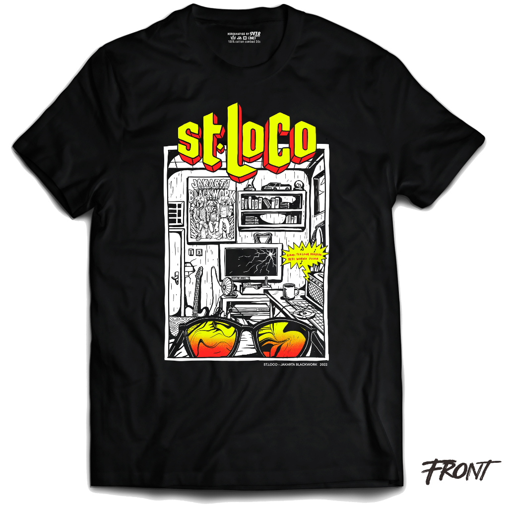 Jual T-shirt Merchandise Band Saint Loco | ST LOCO | NAKL | Shopee ...