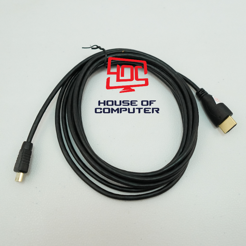 Jual Kabel HDMI to mini HDMI panjang 3 meter | Shopee Indonesia