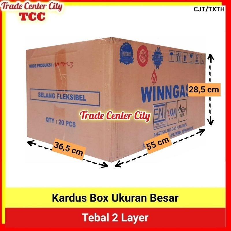 Jual Kardus Jumbo Kotak Karton Dus Ukuran Besar untuk Pindahan Tebal 1 Layer / 2 Layer / Box ...