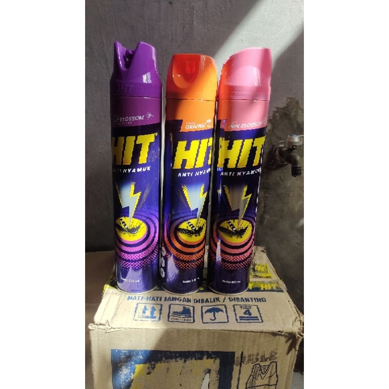 Jual obat nyamuk spray HIT 600ml | Shopee Indonesia