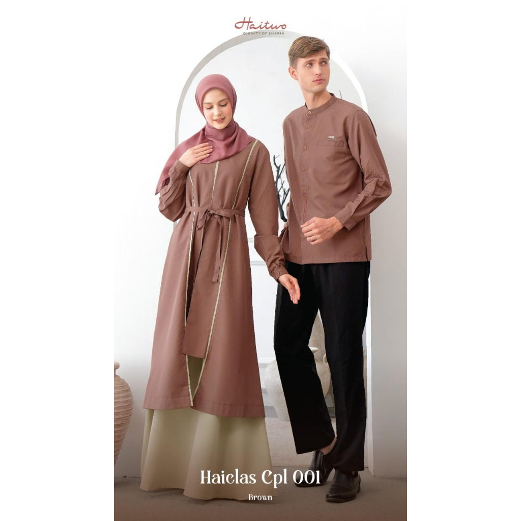 Jual NEW Nibras Gamis Koko Couple Set Muslim Dewasa HAICLAS CPL MAN ...