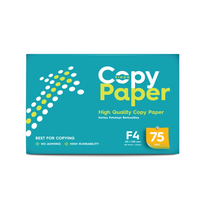 Jual Kertas HVS F4 Copy Paper - Kertas Print - Kertas Fotocopy 75 GSM ...