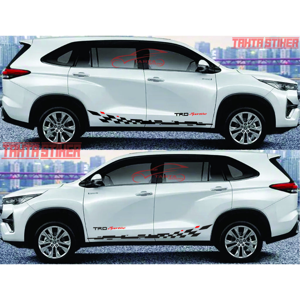 Jual STIKER Cutting Mobil toyota inova zenix Sticker Universal Striping ...