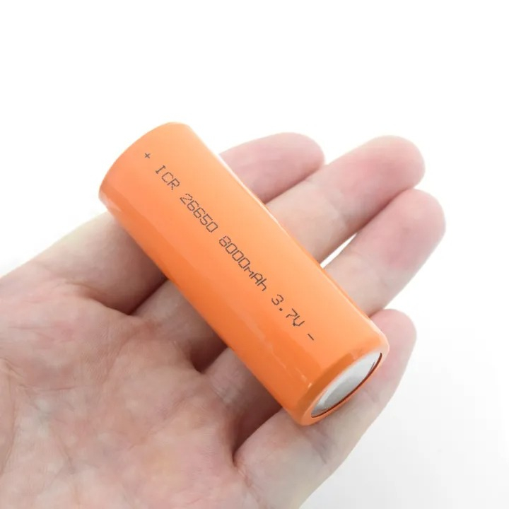 Jual Baterai Isi Ulang 26650 8000mAh 3.7V - 4.2V Powerbank/Senter/Laser ...