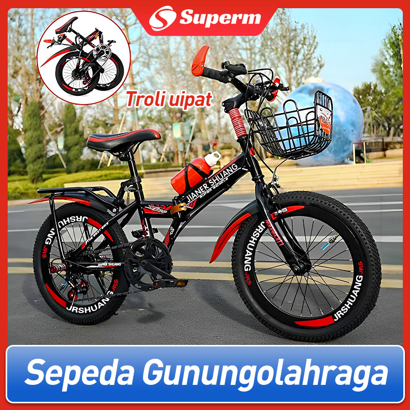 Jual sepeda lipat 18/20 inci Sepeda gunung anak /inch sepeda gunung ...