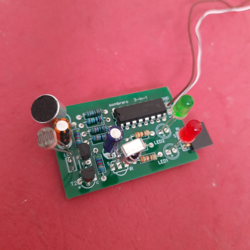 Jual Kit DIY PCB rangkaian saklar sensor bunyi cahaya infrared remote ... Jual Kit DIY PCB rangkaian saklar sensor bunyi cahaya infrared remote ...