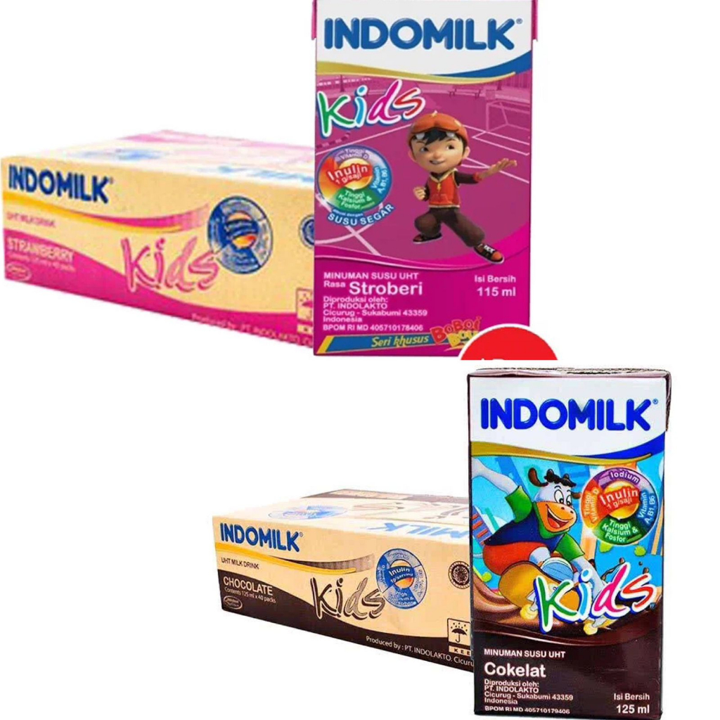 Jual INDOMILK UHT 115G 1 DUS ISI 40PCS | Shopee Indonesia