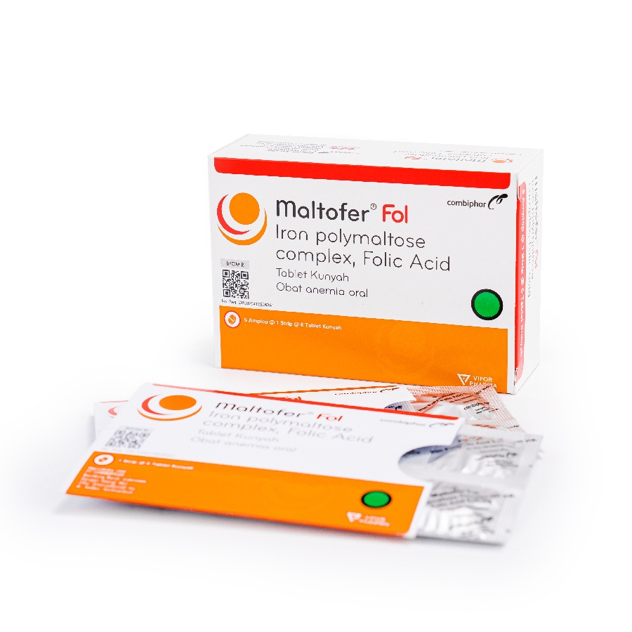 Jual Maltofer Fol 30's Tablet Combiphar / Obat Anemia / Vitamin Zat ...