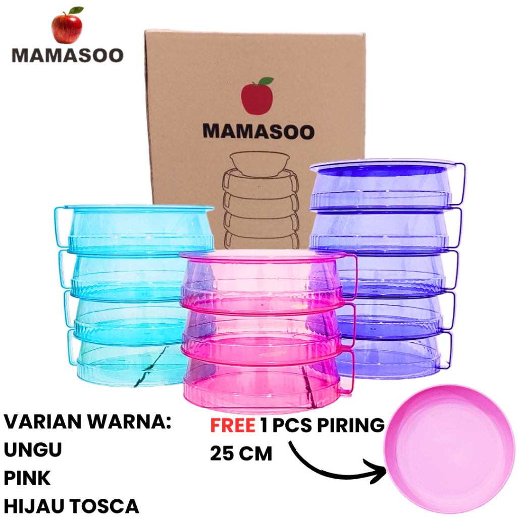 Jual MAMASOO Tudung saji Plastik Multilayer Tempat Penyimpanan Makanan ...