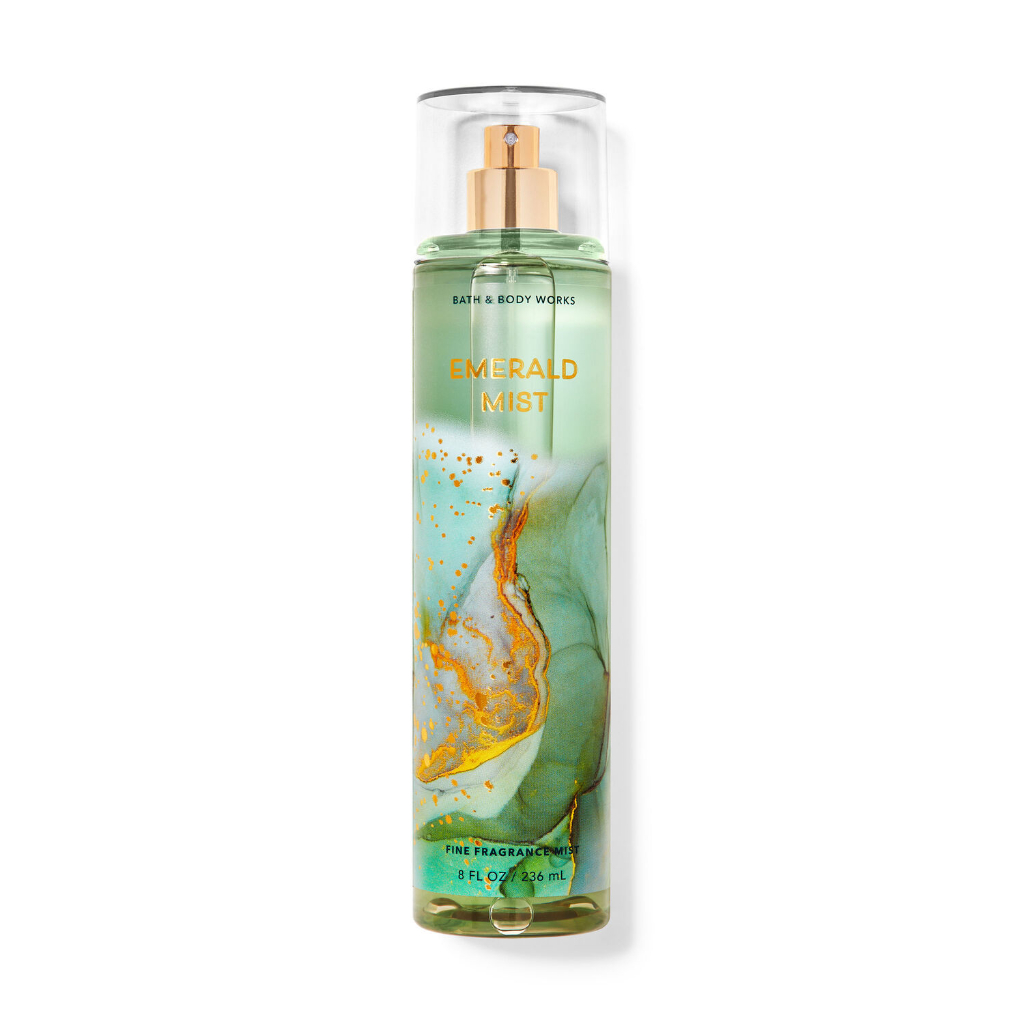 Jual BBW Emerald Mist Fine Fragrance Body Mist - Body Spray Parfum ...