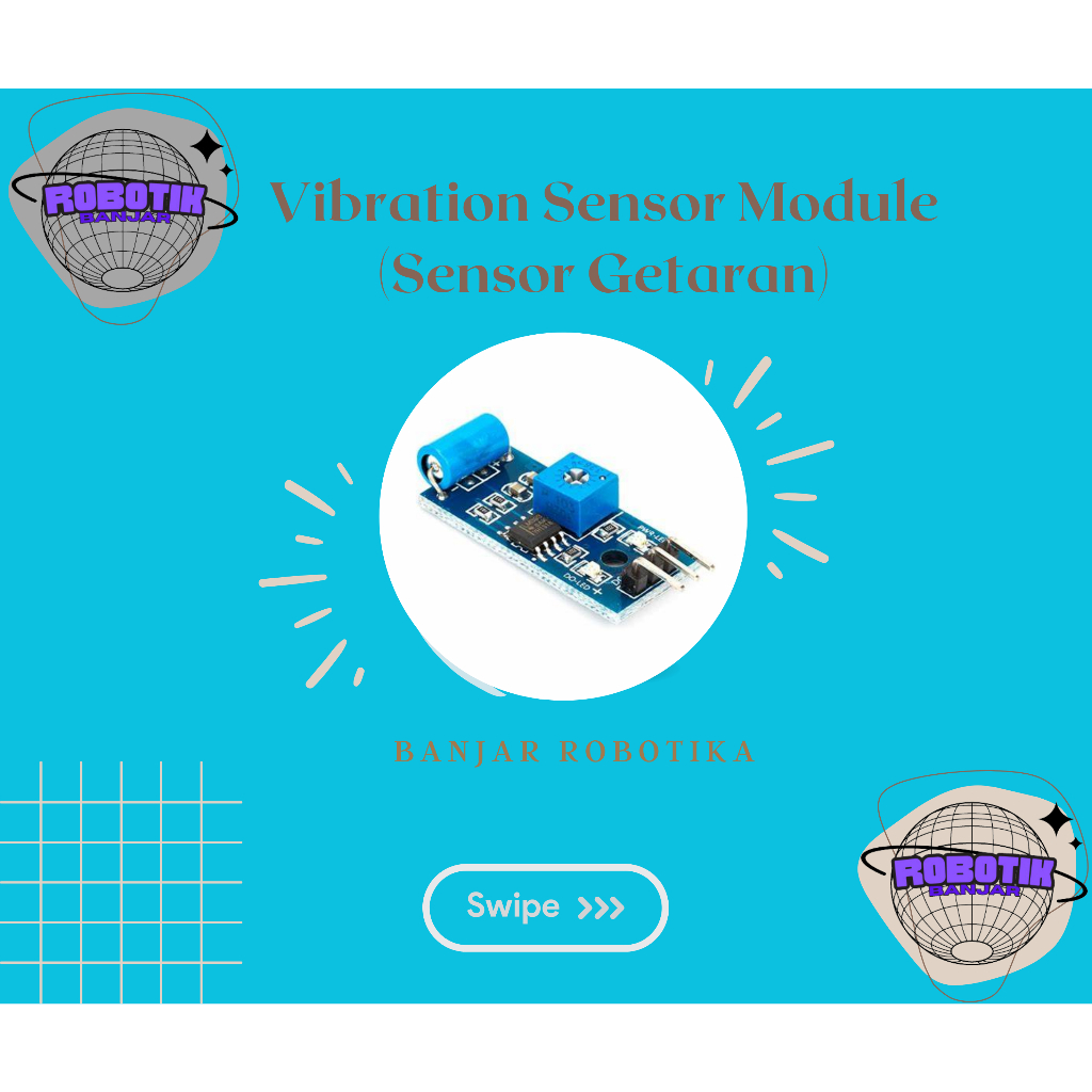 Jual Modul Sensor Getaran - Vibration Sensor Aduino Elektro | Shopee ...