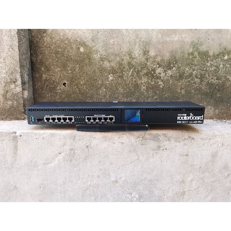 Jual Mikrotik Rb3011 UiAs-RM lengkap adaptor dan kupingan | Shopee ...