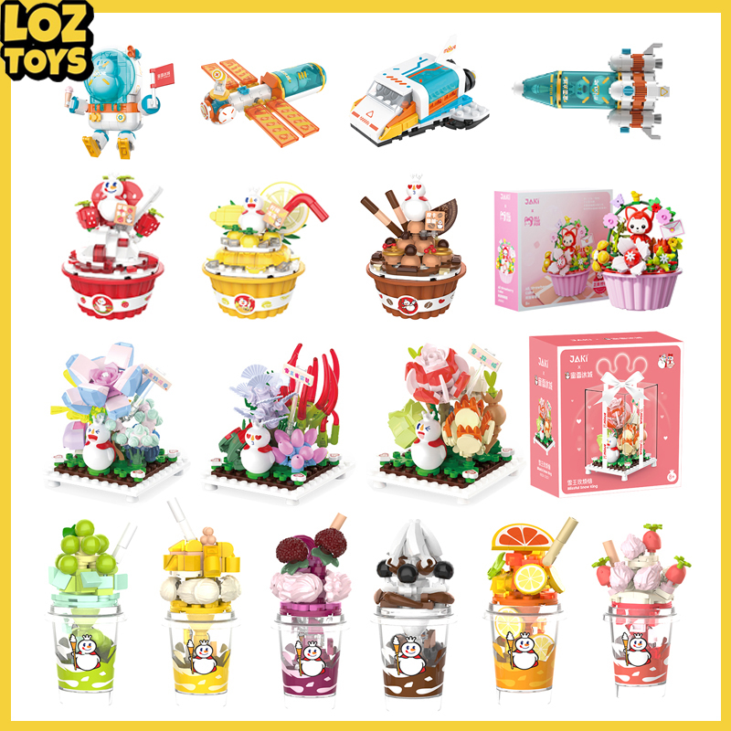 Jual LOZTOYS - JAKI Seri Block Mainan Bricks DIY Blok Bangunan Mini ...