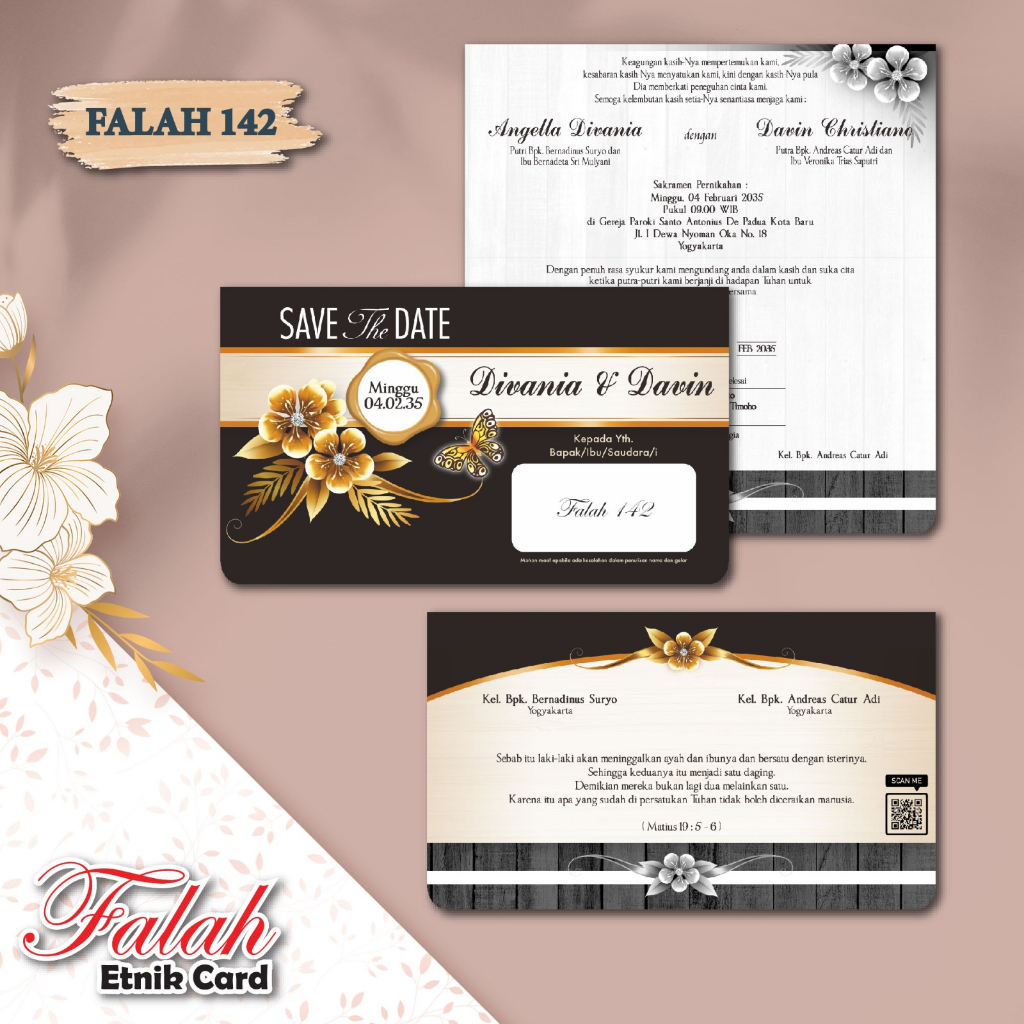 Jual Blangko Undangan Falah 142 | Blangko Undangan | Undangan Murah ...