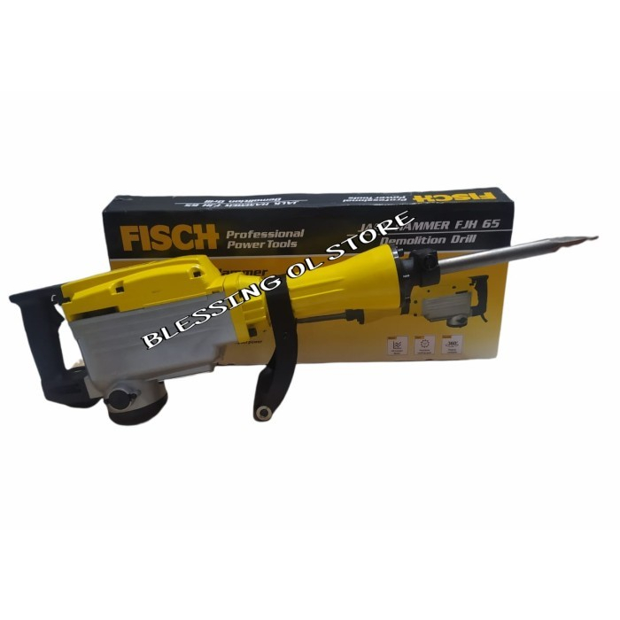 Jual MESIN BOBOK BETON JALAN TEMBOK JACK HAMMER DEMOLITION FISCH FJH 65 | Shopee Indonesia