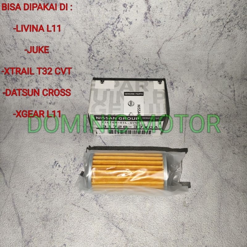 Jual Filter Oli Matic CVT Nissan Livina L11/Livina Xgear L11/Juke ...