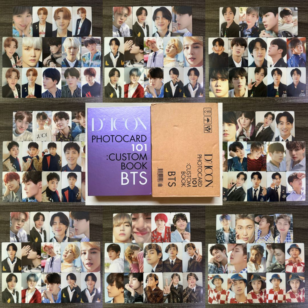 Jual [PT.2] SHARING OFFICIAL PHOTOCARD PC BTS DICON D ICON TAEHYUNG RM ...