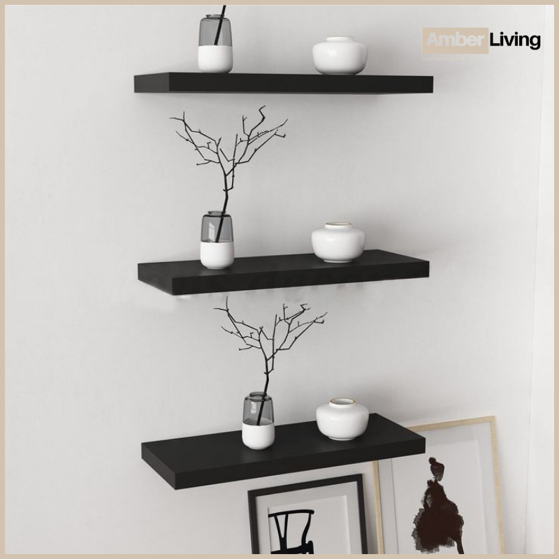 Jual Rak Hiasan Dinding 1 Set Isi 3 Pcs Ukuran 40 cm Rak Dinding ...