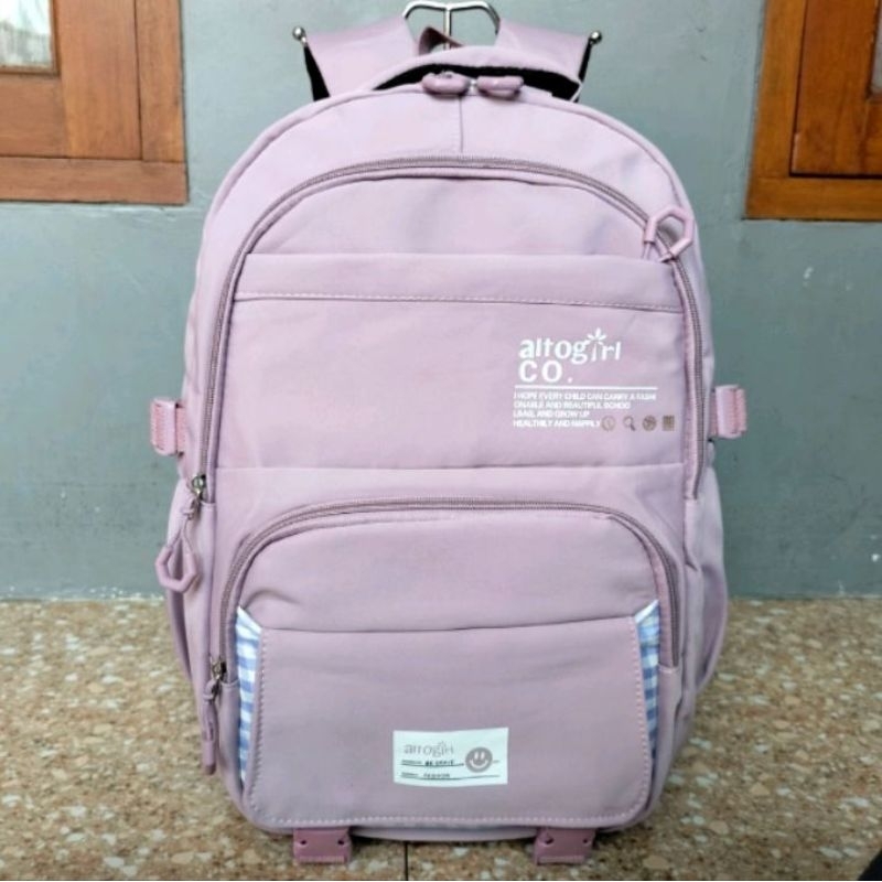 Jual Tas Ransel Backpack Sekolah Anak Perempuan Alto Girl Original | Shopee Indonesia