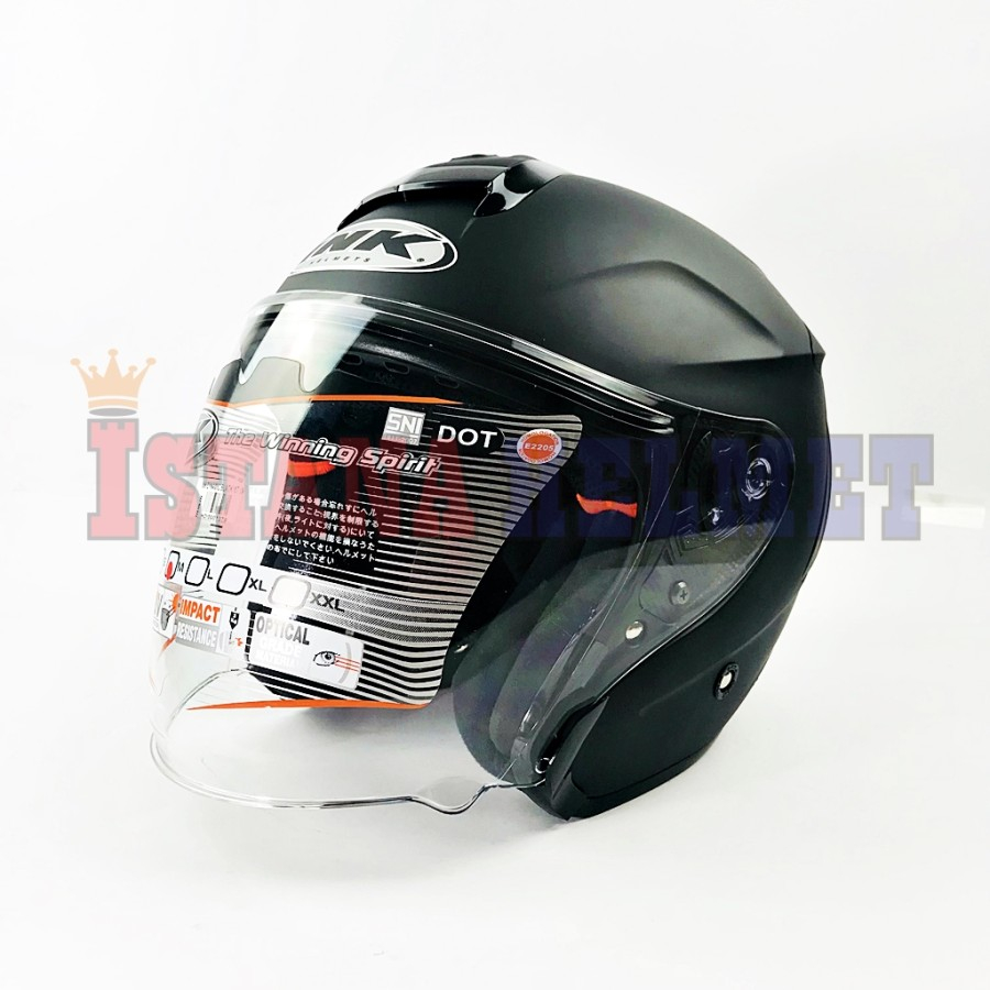 Jual HELM INK DYNAMIC BLACK MATT ORIGINAL | Shopee Indonesia