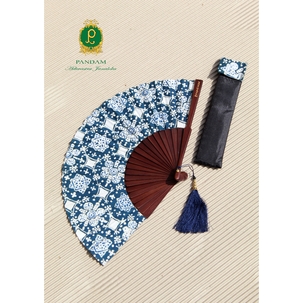 Jual VAYU Batik Hand Fan || Kipas Tangan Motif Batik || Pandam ...