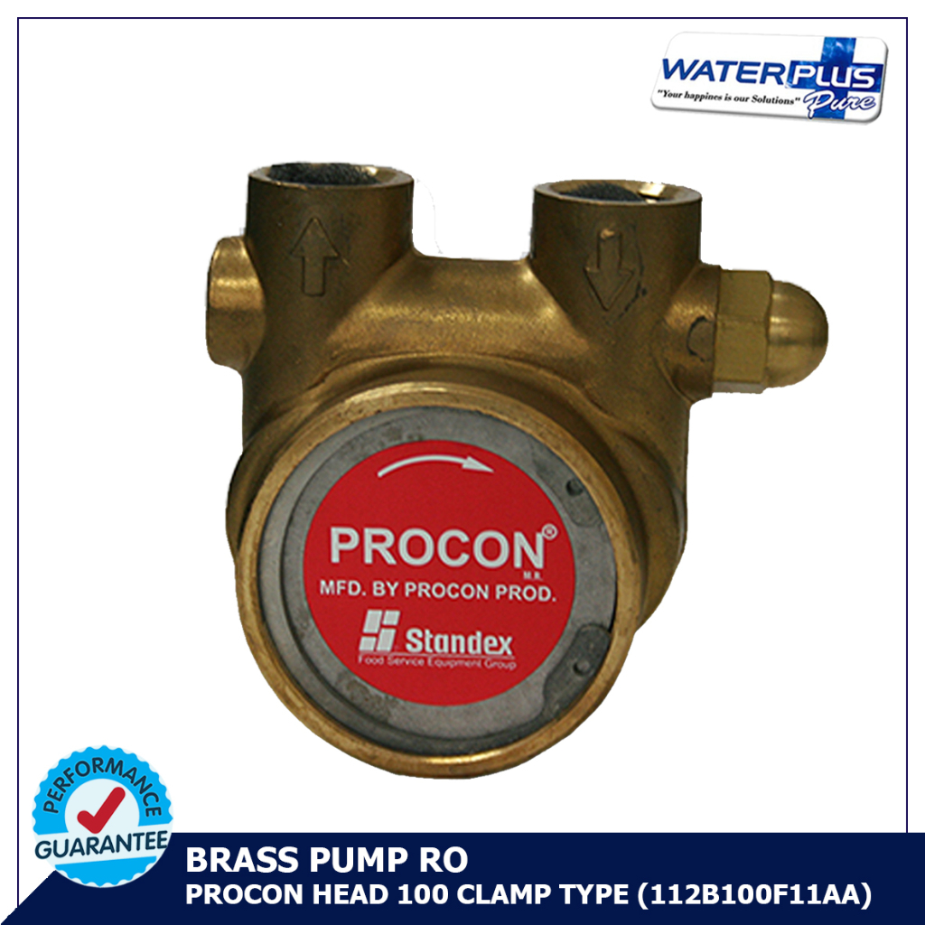 Jual Brass Pump Procon 100 GPH Clamp Style type "I" RO 650-1000 GPD ...