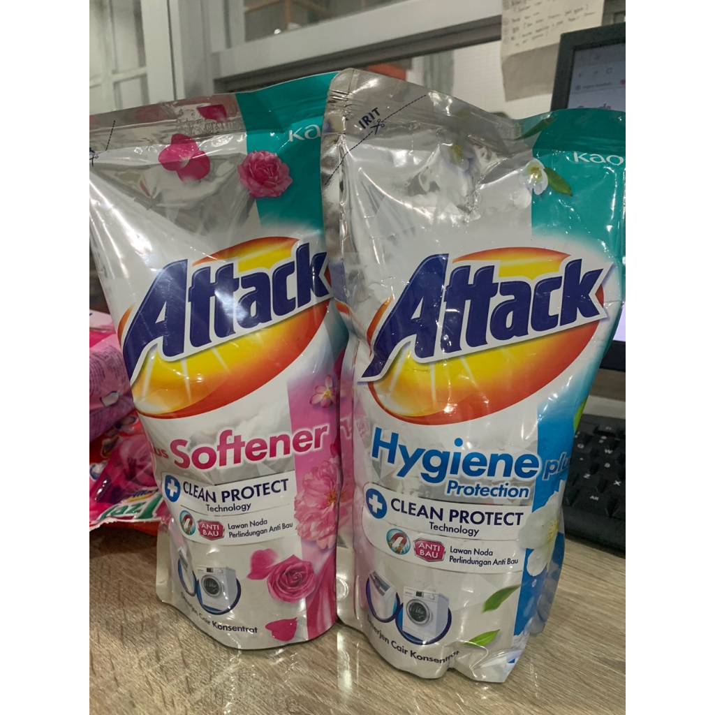 Jual Attack Deterjen Cair Liquid 750ml | Shopee Indonesia
