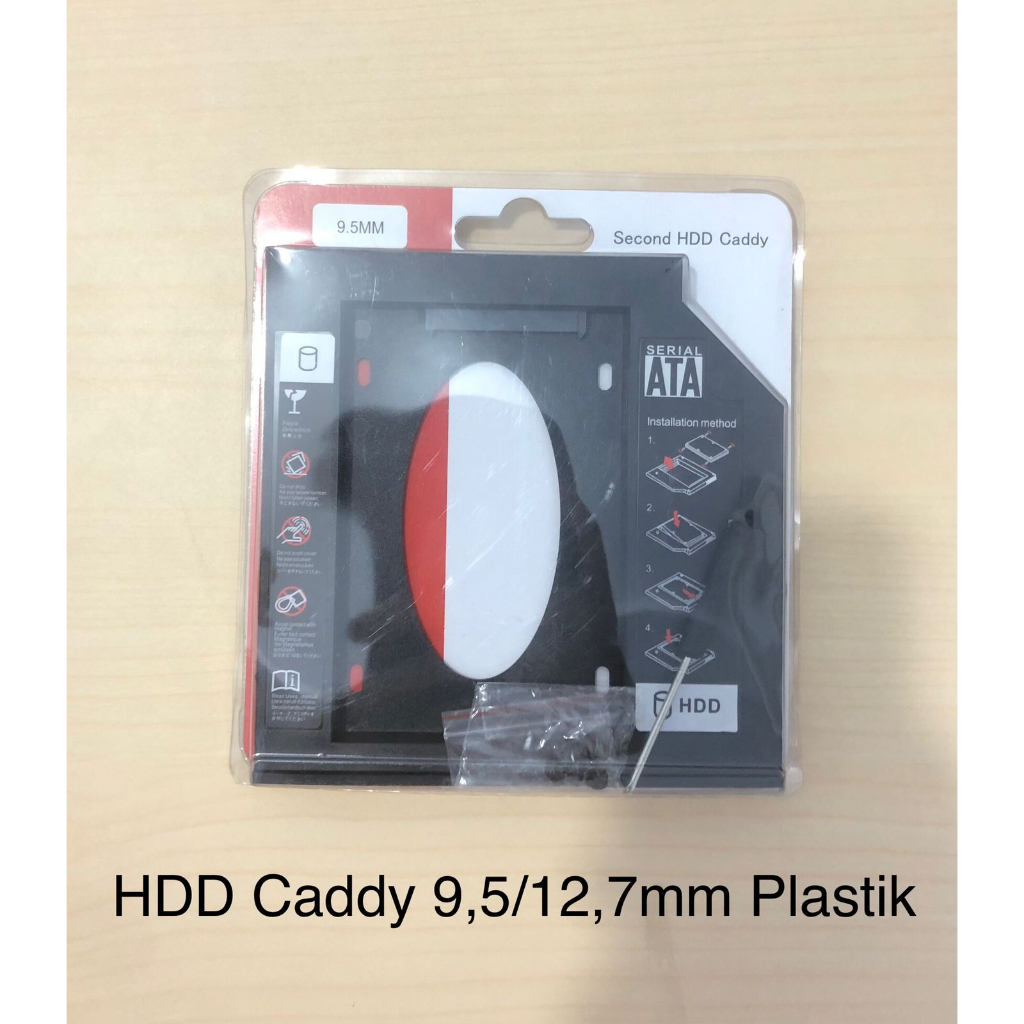 Jual [ANITECH-TOKO] HDD CADDY TIPIS (SLIM) 9.5MM /12.7MM SATA / DVD ...