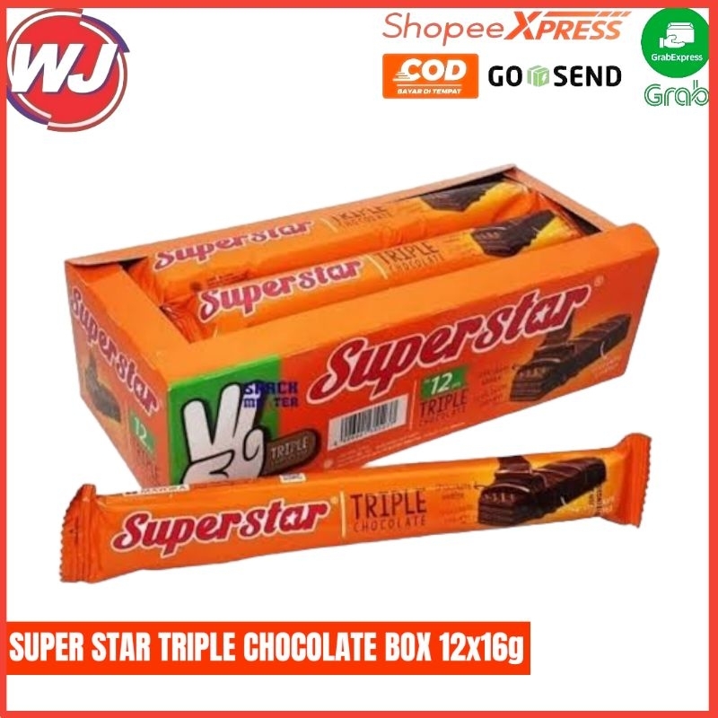Jual SUPER STAR CHOCOLATE BOX ISI 20 | Shopee Indonesia