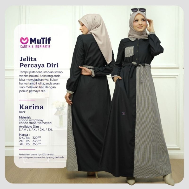 Jual Mutif Karina Black | Shopee Indonesia