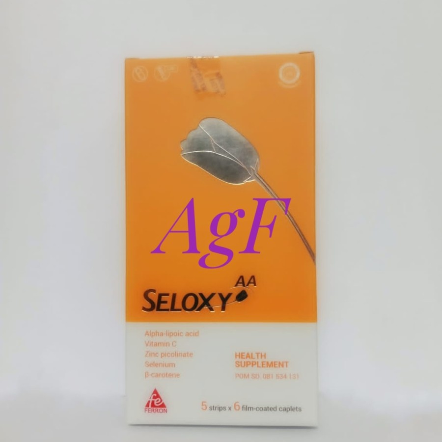 Jual Seloxy AA Caplet isi 30 (Ferron) Original Warranty | Shopee Indonesia