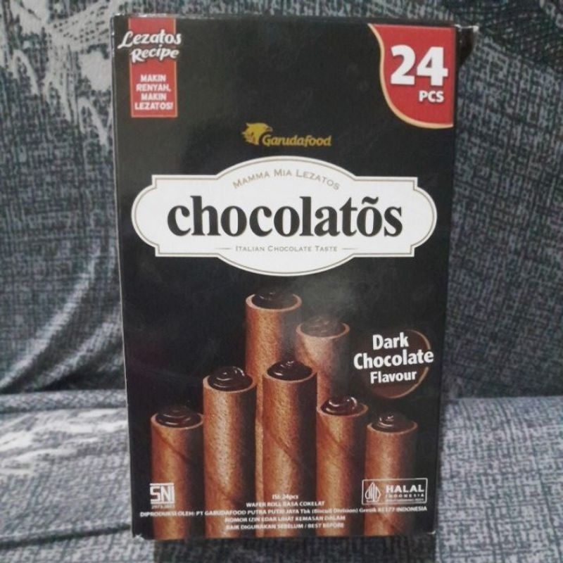 Jual Chocolatos dark chocolate flavor 1 box 24pcs | Shopee Indonesia