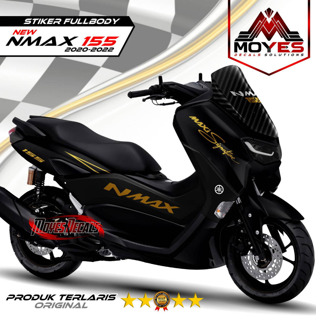 Jual Decal Sticker Yamaha Nmax 155 New Fullbody Maxi Signature Decal ...