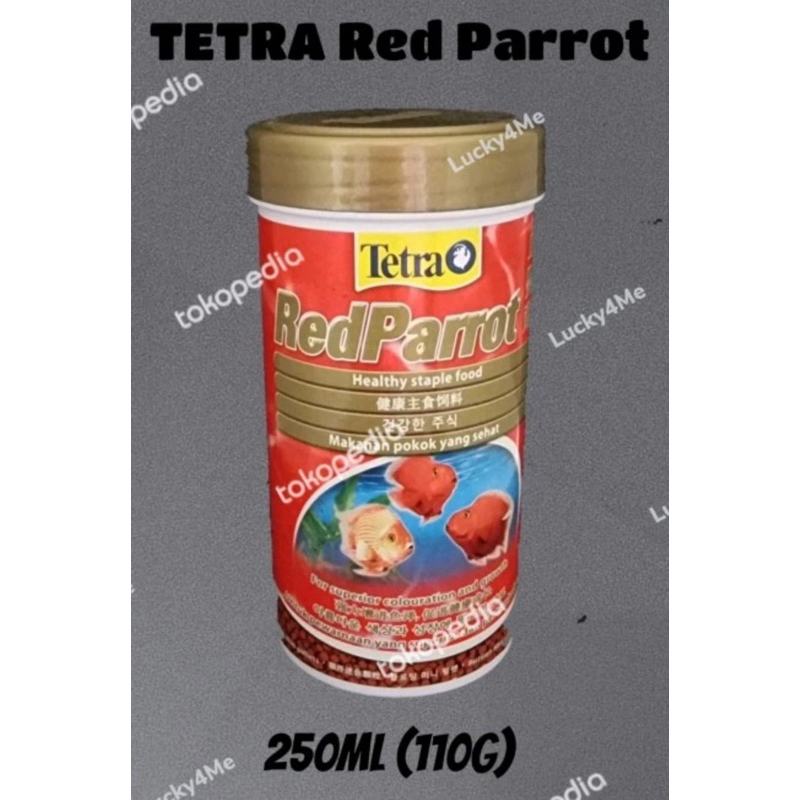 Jual Tetra Red Parrot 250ml (110gr) | Shopee Indonesia