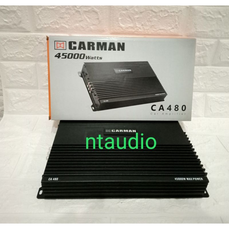 Jual Power amplifier CARMAN CA-480 Mosfet 4 Chanel 45000watt CARMAN CA-480 | Shopee Indonesia