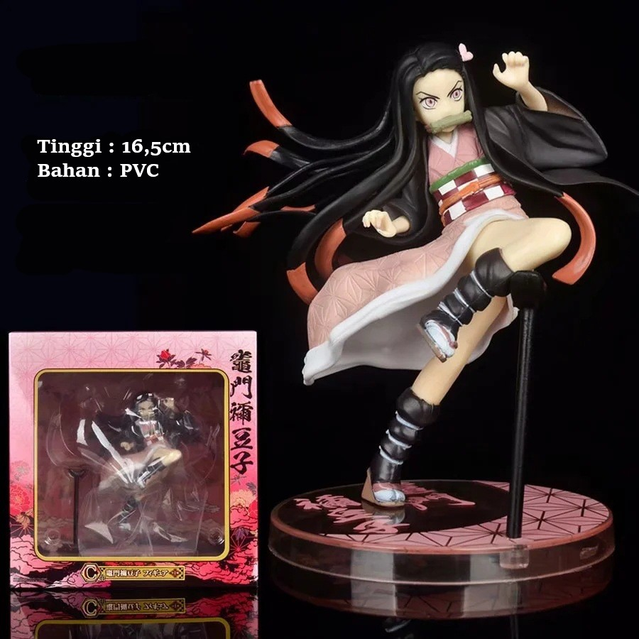 Jual Action Figure Kimetsu No Yaiba Demon Slayer Nezuko Kamado Jump ...