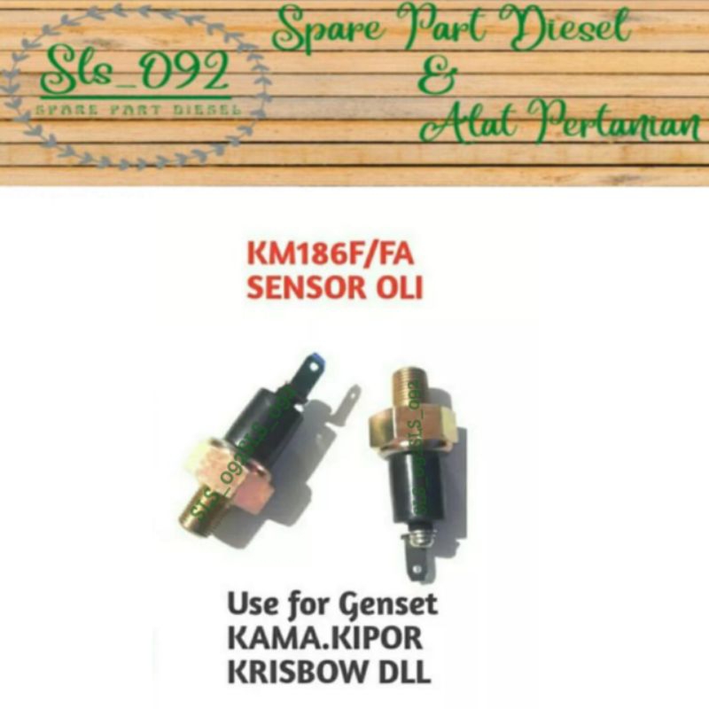 Jual SENSOR OLI/OIL SIGNAL KM186FA GENSET KDE6500 (5000-6500WATT ...