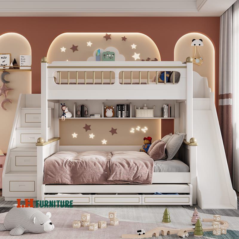 Jual Bunk bed anak , tempat tidur tingkat anak , bisa custom , ranjang ...