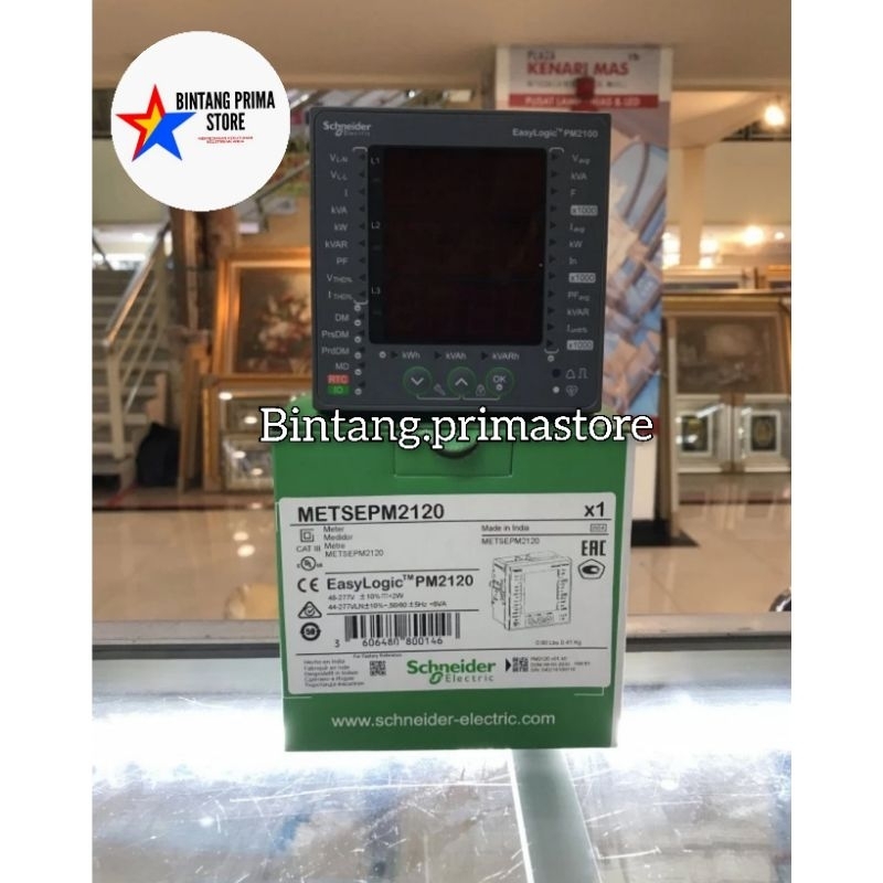 Jual Power Meter / Power Logic / PM 2120 / PM2120 METSEPM2120 Schneider ...