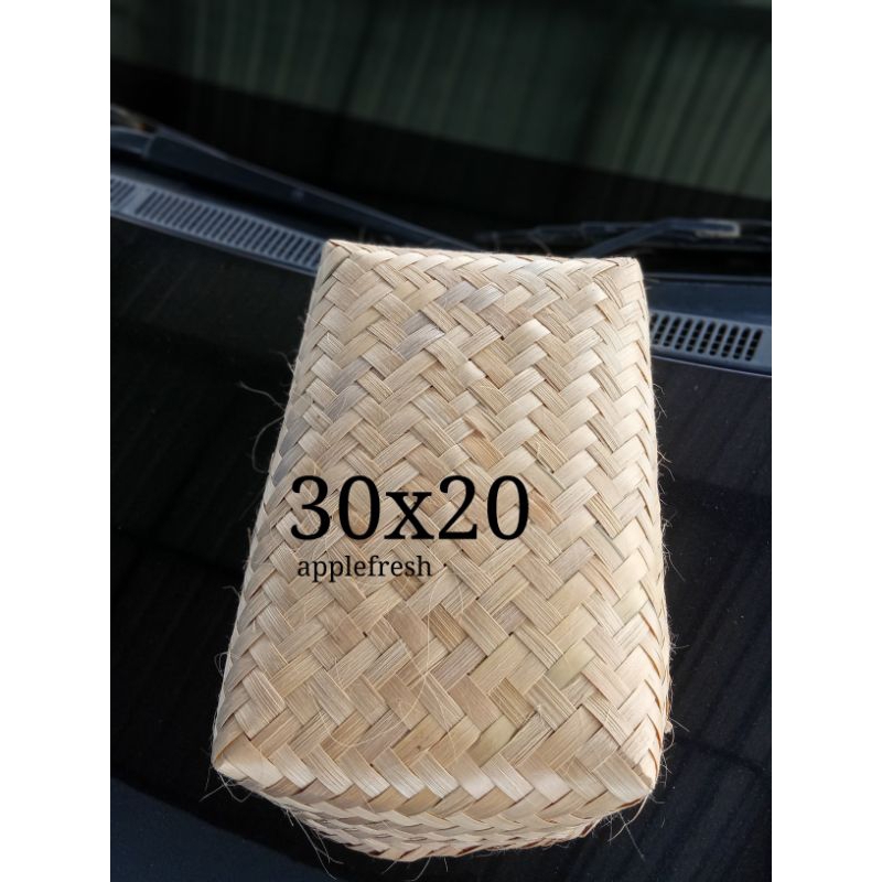 Jual 5 pasang (10 pcs) Besek merpati ukuran 30x20|Kemasan besek ...