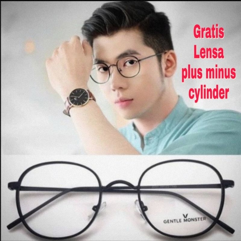 Jual Kacamata Minus Pria Gratis lensa Normal minus plus cylinder bahan ...