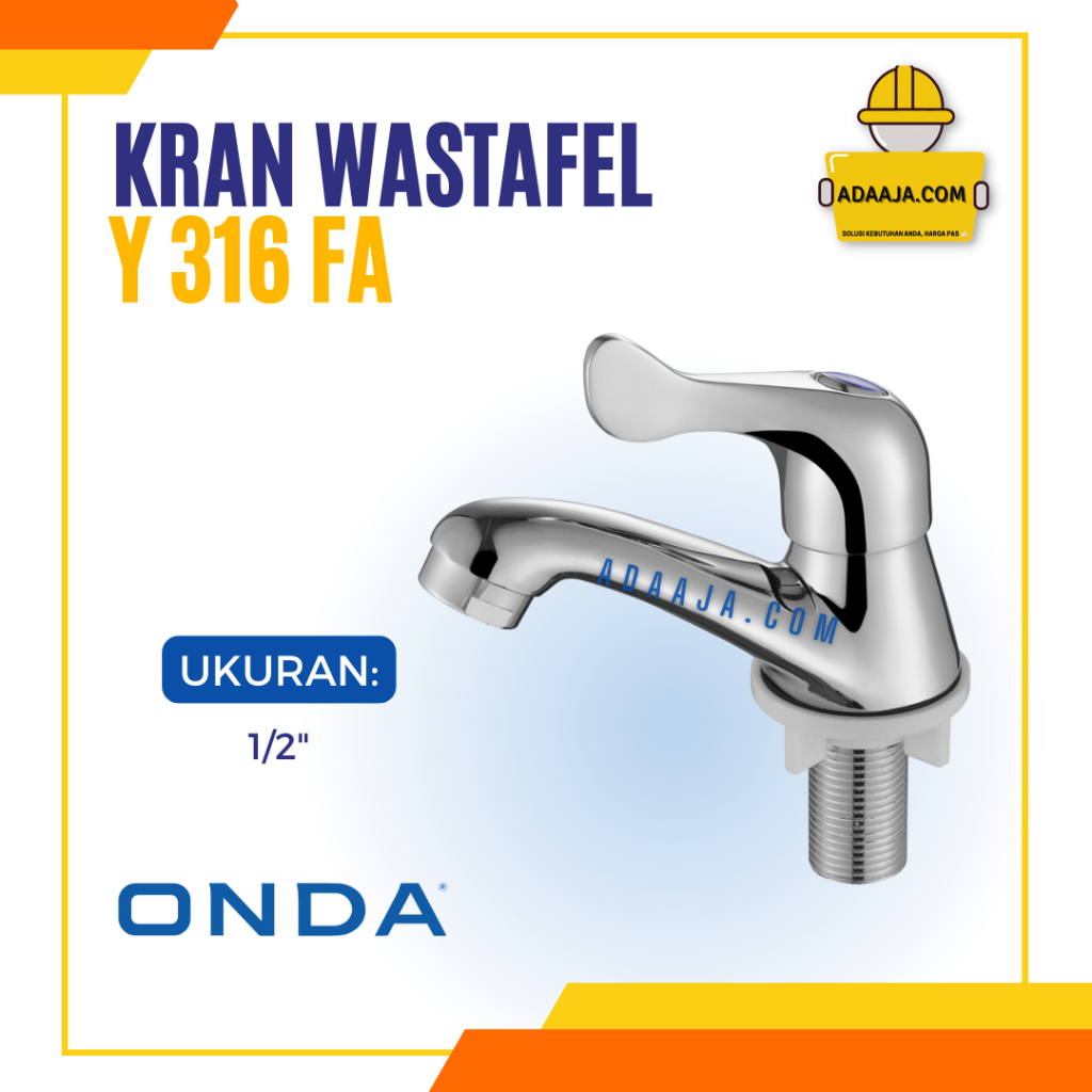 Jual Kran Wastafel Cuci Tangan Keran Onda Y 316 FA 1/2" | Shopee Indonesia