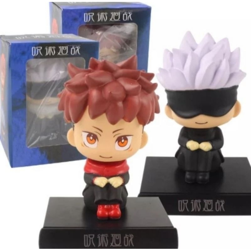Jual Gojo Satoru Itadori Yuji Bobble Head Jujutsu kaisen | Shopee Indonesia