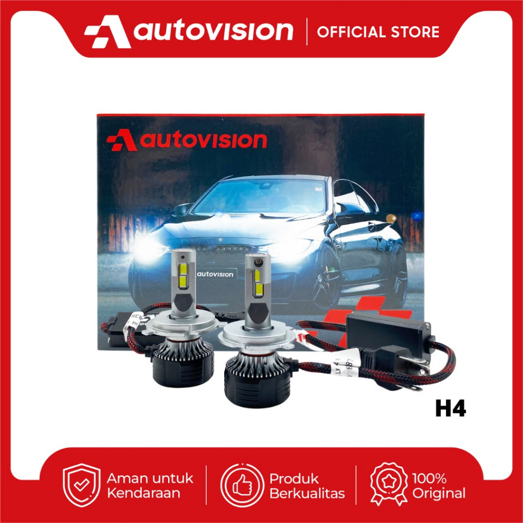 Jual Head Lamp / Fog Lamp Mobil LED Autovision Carbon LX 9-30V 63WATT ...