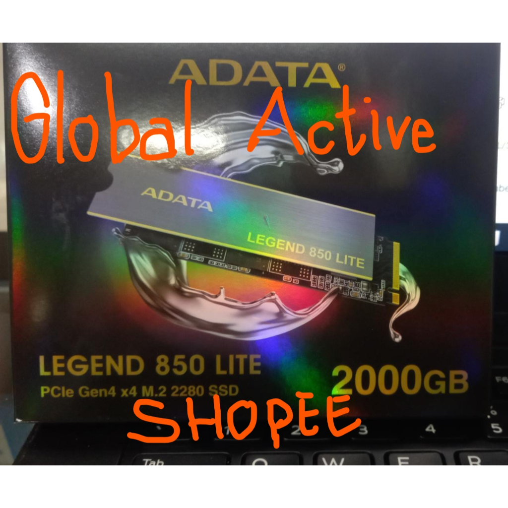 Jual ADATA LEGEND 850 lite GEN 4x4 M.2 NVME 2TB - R=5000 MB/s W=4200 MB/s | Shopee Indonesia