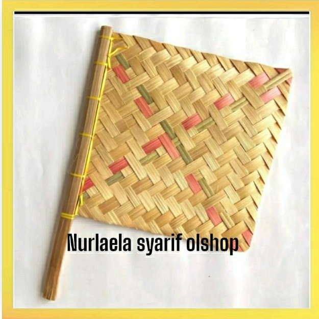 Jual Kipas Bambu Anyaman Bambu Tradisional | Shopee Indonesia