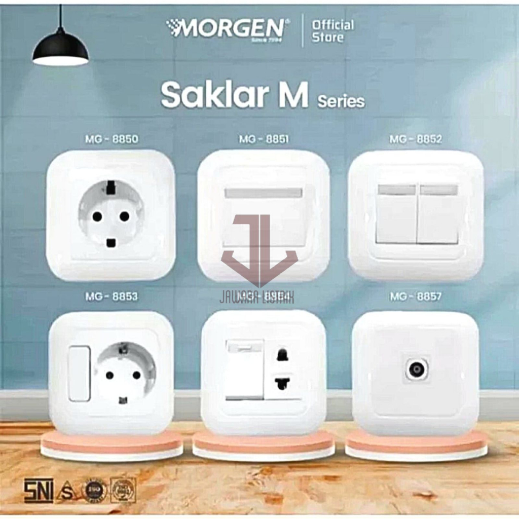 Jual MORGEN M SERIES STOP KONTAK SAKLAR ENGKEL SERI SOCKET TV | Shopee ...