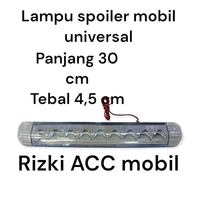 Jual lampu spoiler mobil Avanza Inova kijang kapsul calya Sigra Dll ...