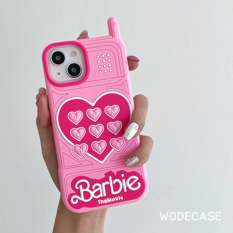 Jual WODECASE Barbie Phone Silicone Case for Iphone 11-14 Pro Max ...