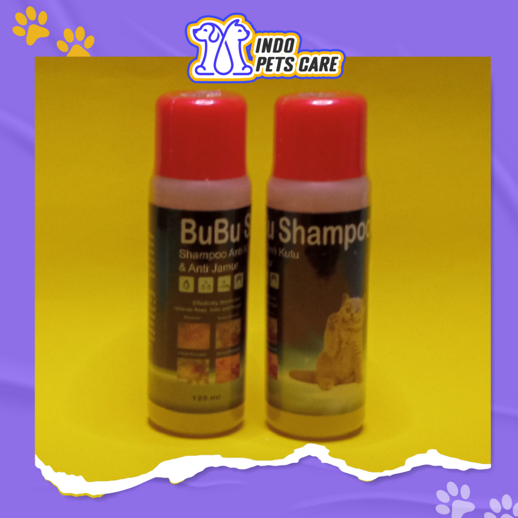Jual BUBU SHAMPOO 125 ML - Sampo Kucing Anti Jamur dan Kutu Bulu Rontok ...